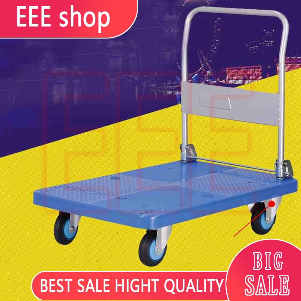 (400KG.CAPACITY)(HARD PLASTIC)NEW HEAVY DUTY FOLDING PUSH CART LARGE ...