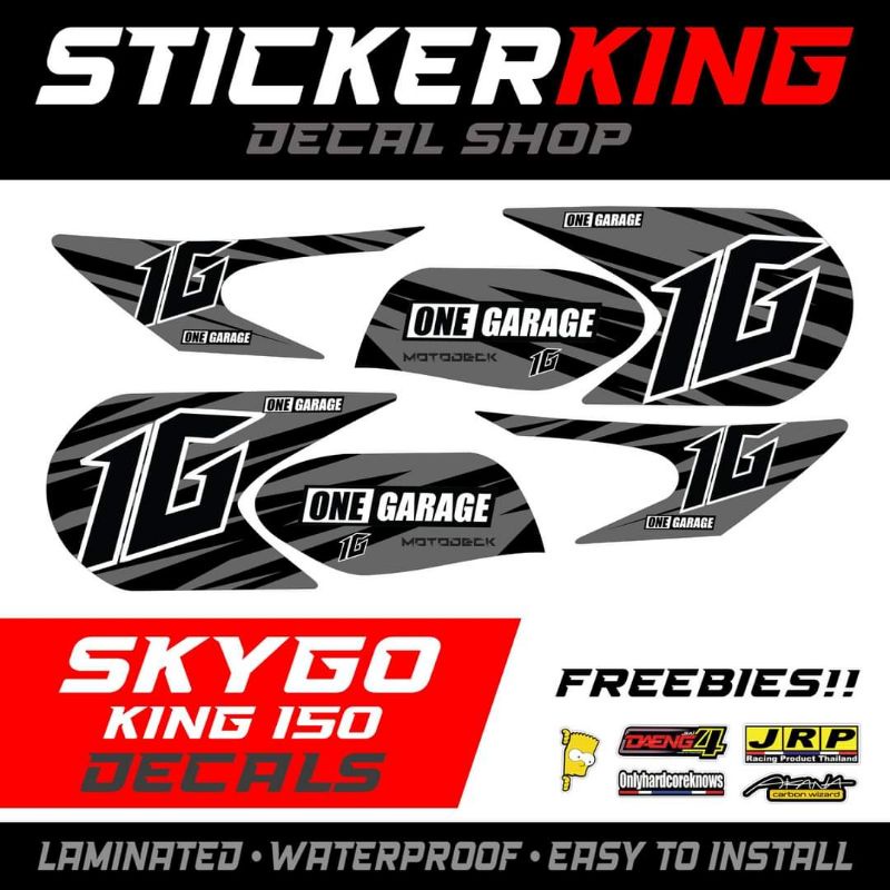 Skygo King 150 1G Motodeck (Gray) | Shopee Philippines