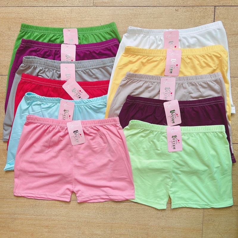 6pcs/set cycling short for girl (small size) | Shopee Philippines