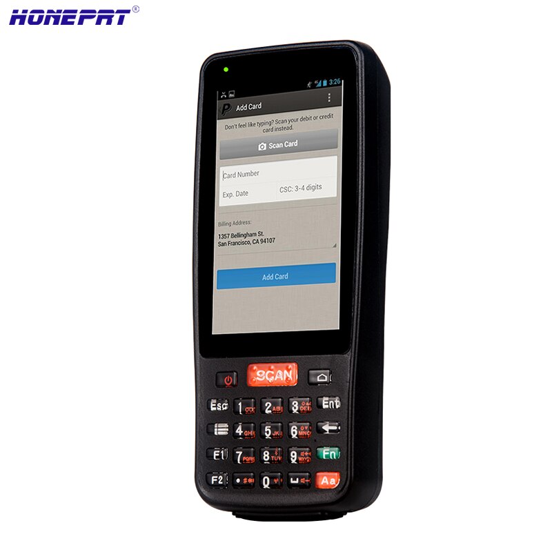 HSPOS PDA Data counting machine wireless scanning gun barcode data ...