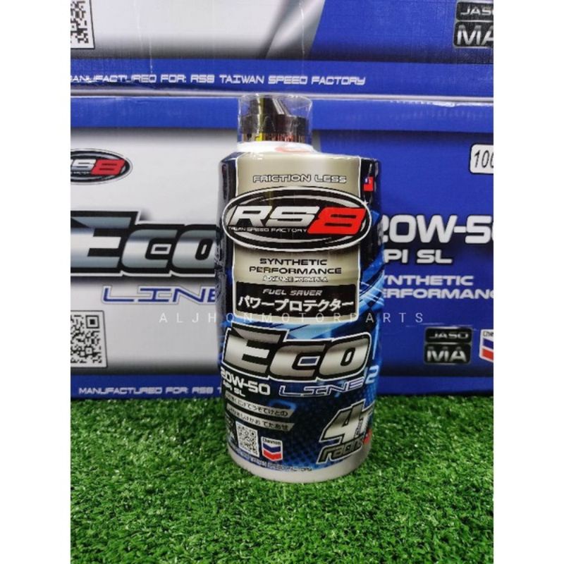 RS8 Oil ECO LINE 20W50 800ml SYNTHETIC PERFORMANCE 100% ORIGINAL ...