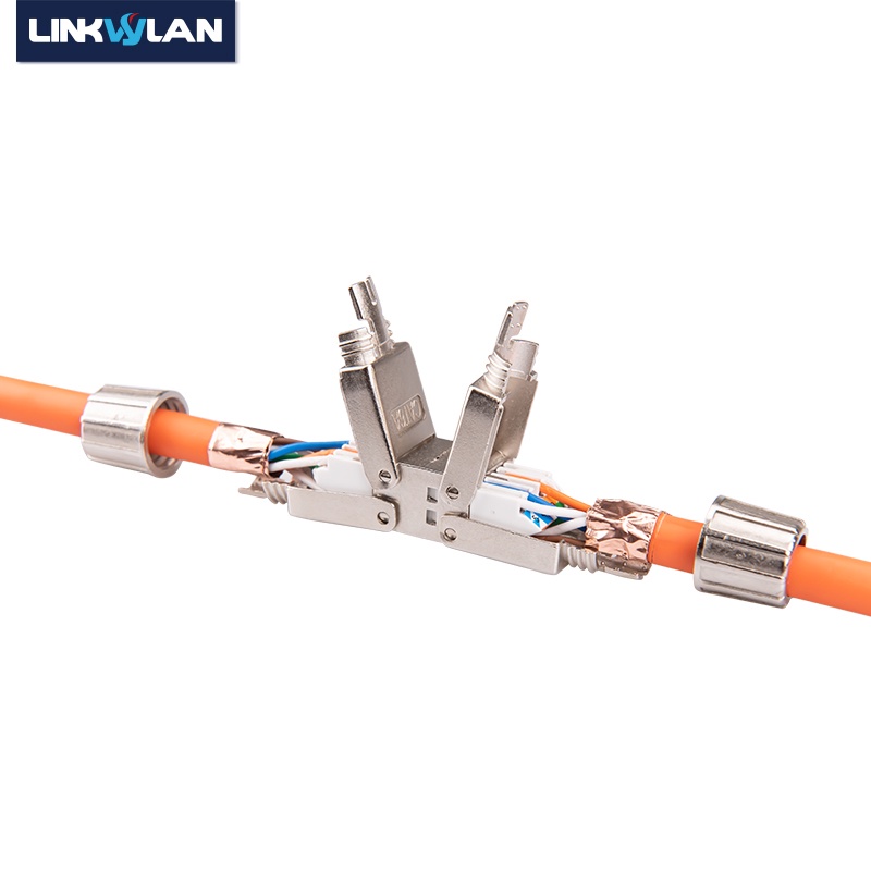 Linkwylan LW-CEC-C7S Cat6A Cat7 Cable Extender Junction Adapter ...