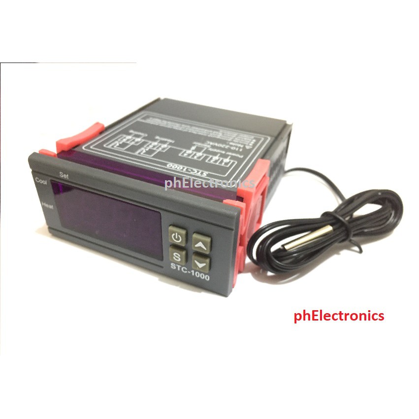 220V 12v Digital STC-1000 STC1000 STC 1000 Digital Thermostat ...