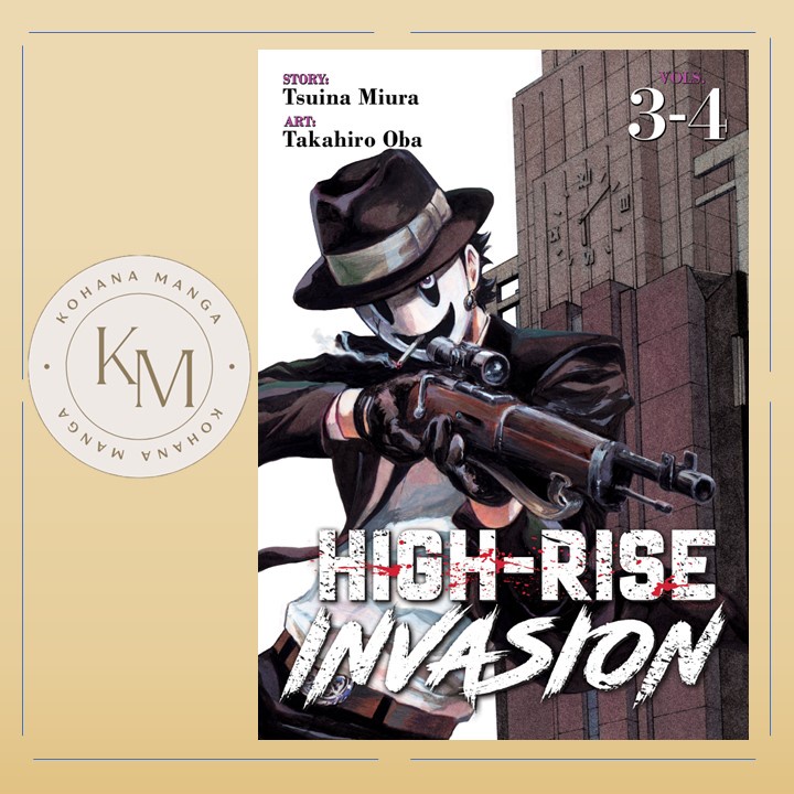 High-Rise Invasion Omnibus Manga (English) Vol 3-4, 5-6, 7-8, 11-12 ...