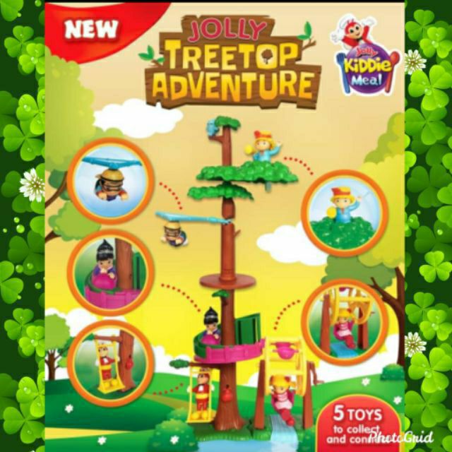 Jollibee Kiddie Meal Toys - Jolly Treetop Adventure presyo ₱100