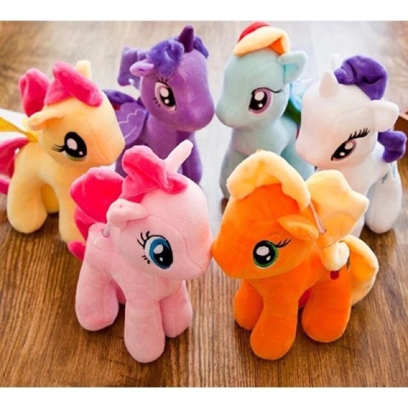 My Little Pony Stuffed Toy Kid Pony Unicorn Stuff Toy | Shopee Philippines