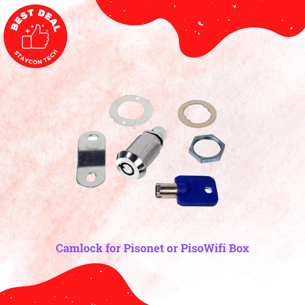 Camlock for PisoWifi or PisoNet Box | Shopee Philippines