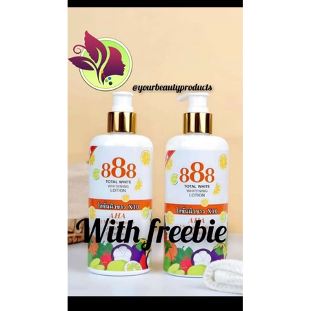 ORIGINAL 888 TOTAL WHITE WHITENING LOTION 250ML | Shopee Philippines