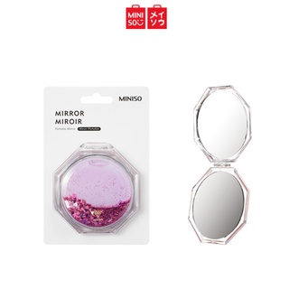 Miniso Oval and Square Double Sided Rotation Vanity Beauty Mirror 2x ...
