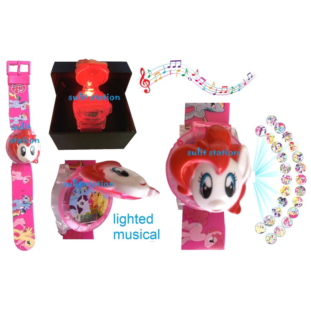 4in1 MLP MY LITTLE PONY HORSE 3D MUSICAL led lights PROJECTOR KIDS ...