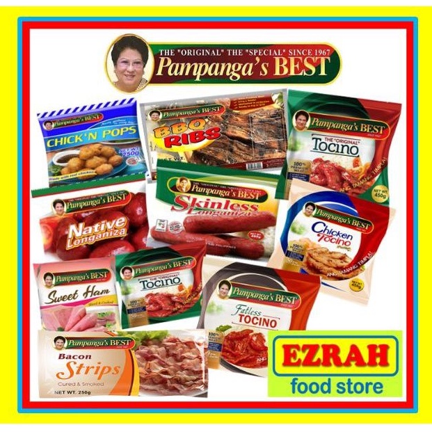 Pampanga's Best Tocino, Longanisa, Sweet Ham, Bacon, Pops, Sisig ...