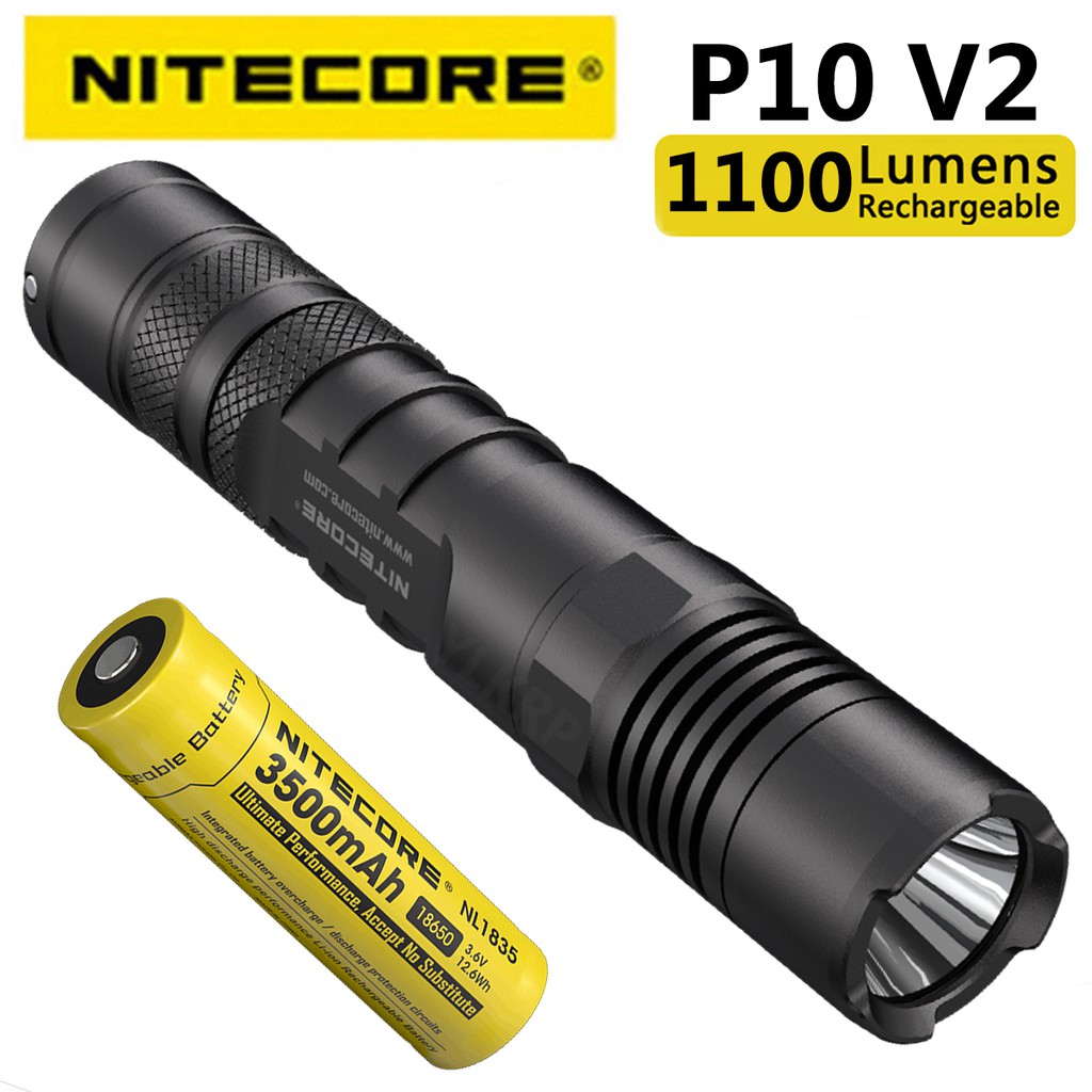 Original NITECORE P10 V2 1100 lumens CREE XP-L2 V6 LED for outdoor ...