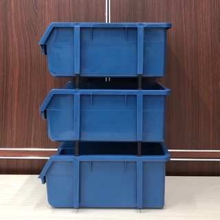 CT 3PCS Large Stackable Bin Boxes Storage Organizer Supplies Tools Bins ...