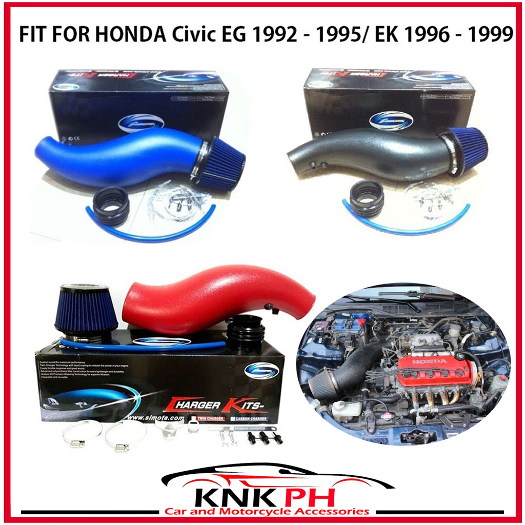 Simota Fat Tube Air Intake Filter Set for Honda Civic EG EK 92-00 1992 ...