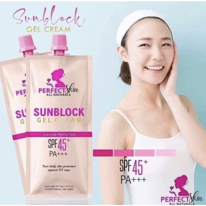 Original Perfect Skin Sunblock 50g with SPF35 (NEW PACK) | Shopee ...