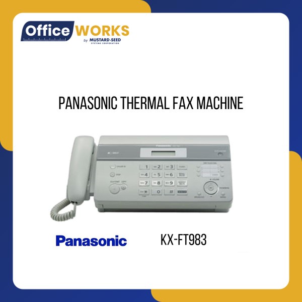 Panasonic KX-FT983 Fax Machine Thermal | Shopee Philippines