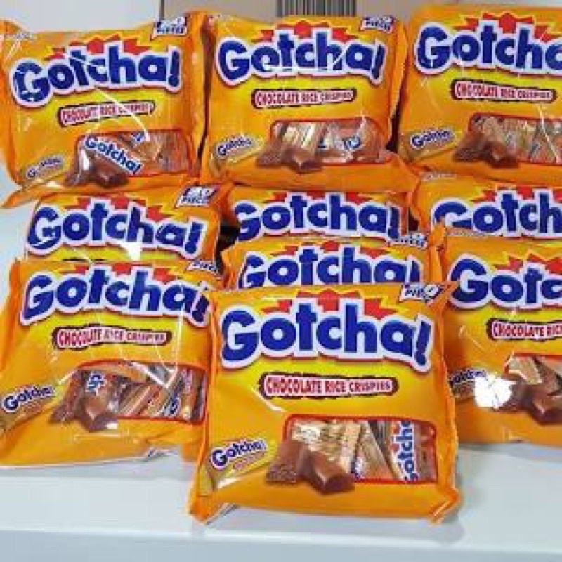 Gotcha Chocolate Rice Crispies & Crunchy Choco Malt/ Choclets | Shopee ...