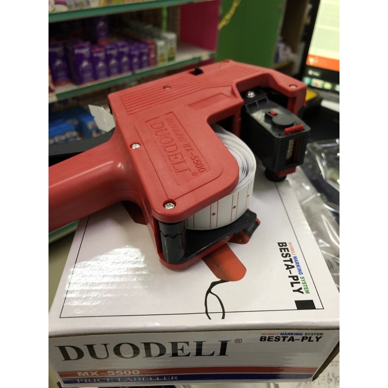 Price Labeller Gun Tagger MX-5500 with extra ink label expiry date ...
