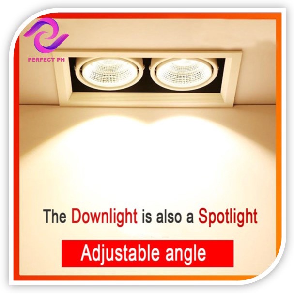 PERFECTPH COB Downlight Recessed Ceiling Light SpotLights Adjustable ...