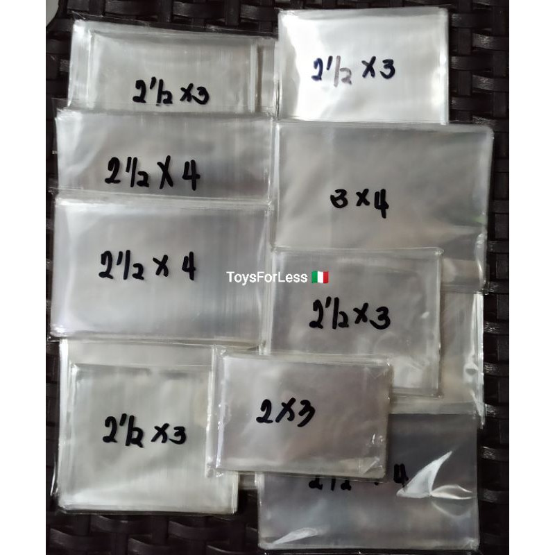 Clear Plastic OPP Small Sizes for repacking | Shopee Philippines