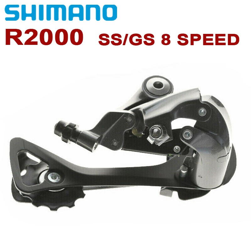 Shimano Claris RD R2000 Rear Derailleur 8 Speed Road Bike SS GS Rear ...