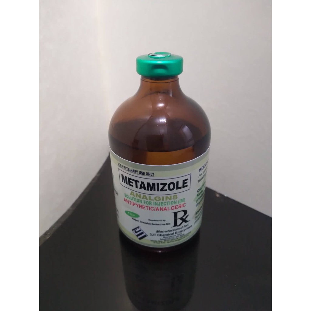 METAMIZOLE ANALGIN8 100ML SOLUTION FOR INJECTION FOR VETERINARY USE ...