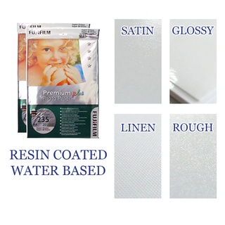 FUJIFILM Photo paper Premium A4 Size woven linen RC Satin RC glossy rc ...