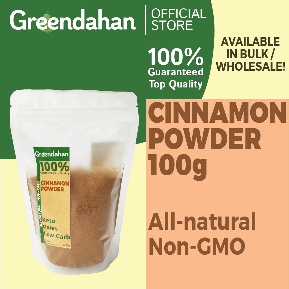 GREENDAHAN /Cinnamon Powder 100g - Premium Quality Spice (Ceylon ...