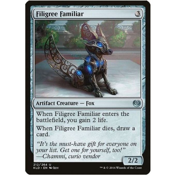 Magic the Gathering | Filigree Familiar | Shopee Philippines