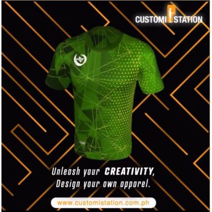 Full Sublimation Drifit Shirt (FSDS-003 Green ) | Shopee Philippines