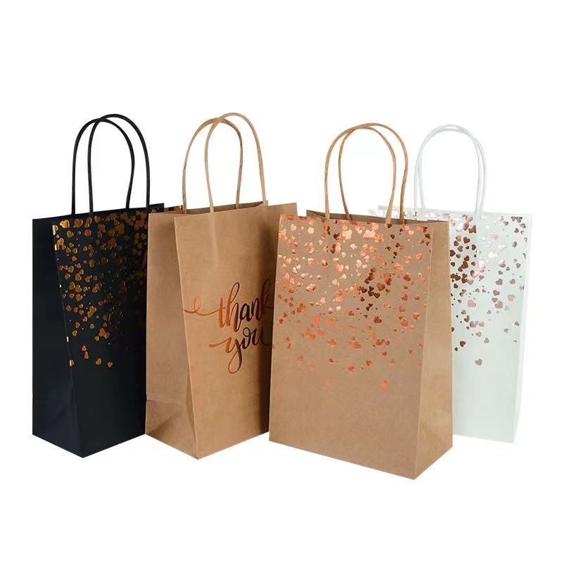 Portable Paper Bags Thank You Gift Packaging Bag | Shopee Philippines
