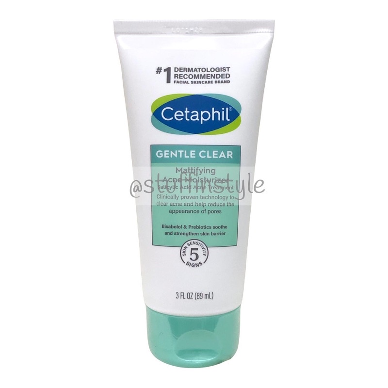 Cetaphil Gentle Clear Mattifying Acne Moisturizer 3oz 89ml | Shopee Philippines