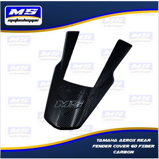 YAMAHA AEROX REAR FENDER 6D FIBER CARBON | Shopee Philippines
