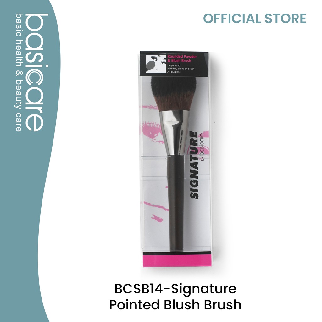 Basicare Signature Pointed Blush Brush BCSB14 | Shopee Philippines