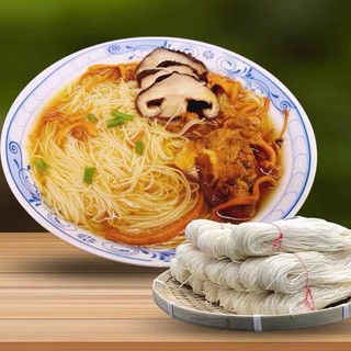 EQGS Hand-pulled Rice Noodle XiaMen Hand Made Misua 8.8oz per pack 250g ...