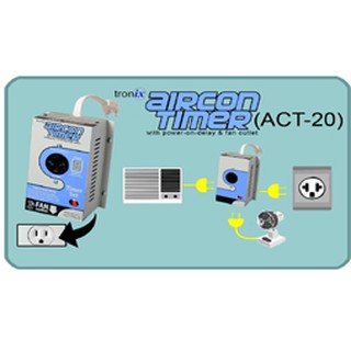 Tronix Imaging Air Con Timer Act 20 Ii Energy Saver & Appliance ...