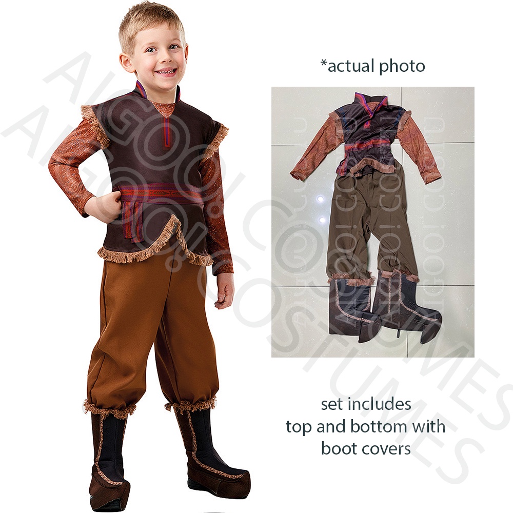 Frozen Kristoff Costume for Kids Boys Disney Cosplay | Shopee Philippines