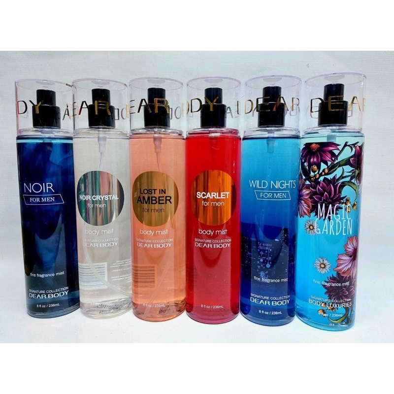 DEAR BODY LIMITED Body Mist for Men FROM LONDON UK or set | Shopee ...