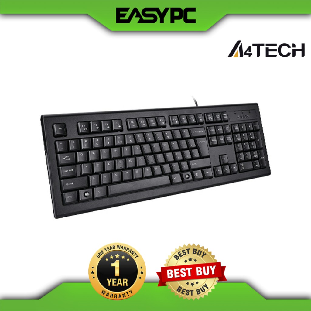 A4tech Krs 85 Keyboard Usb Black Shopee Philippines 