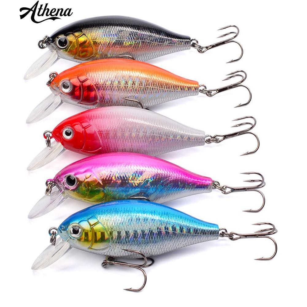 Trolling Fishing Lures Artificial Underwater Bionic Fish Tackle Crank ...