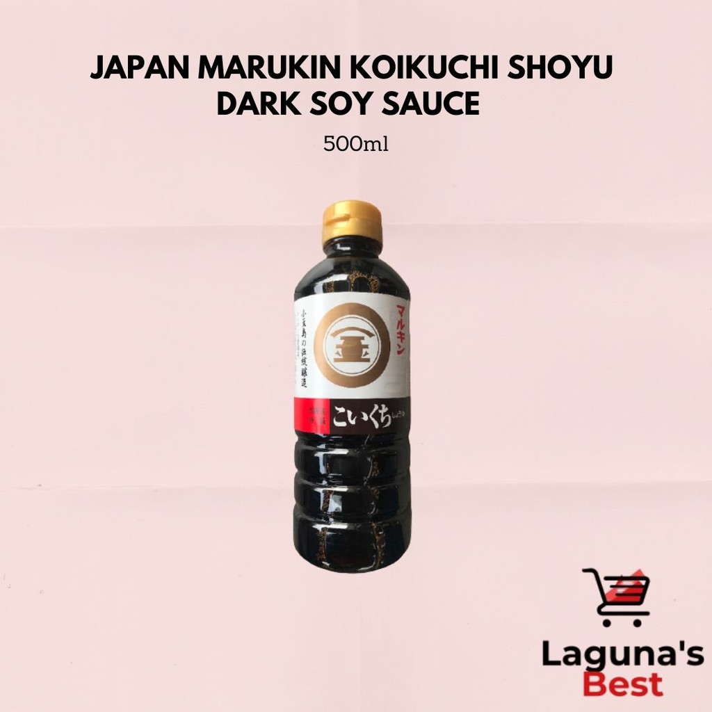 Japan MARUKIN Koikuchi Shoyu Dark Soy Sauce 500ml, 1 liter | Shopee ...