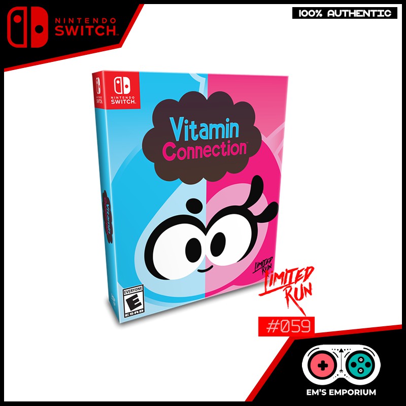 Nintendo Switch Games Limited Run #59: Vitamin Connection Collector's ...