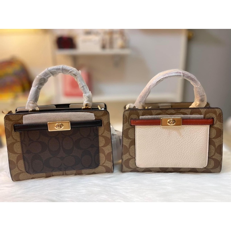 Coach Mini Lane Top Handle | Shopee Philippines
