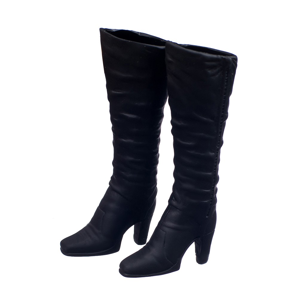 Toys Doll boots 1/6 Scale High Heeled Long Boots Shoes For 12" Figure ...