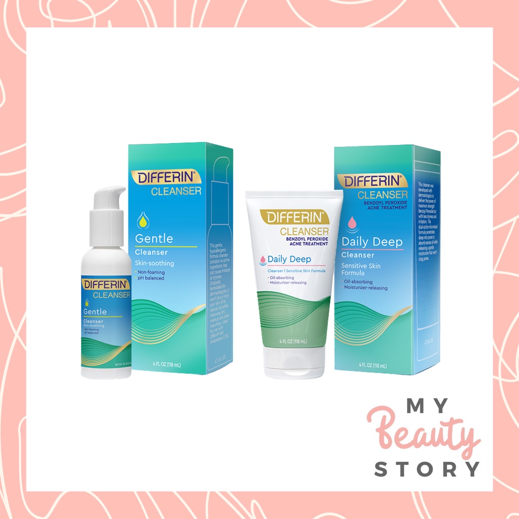 Differin Gentle / Daily Deep Cleanser 118ml | Shopee Philippines