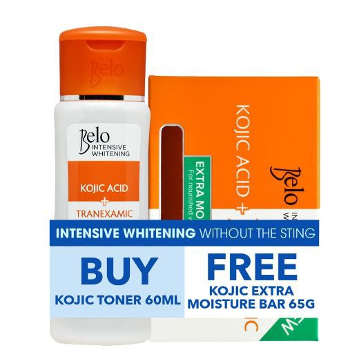 Belo Kojic Micropeeling Toner 60mL Plus Free Extra Moisture Bar ...