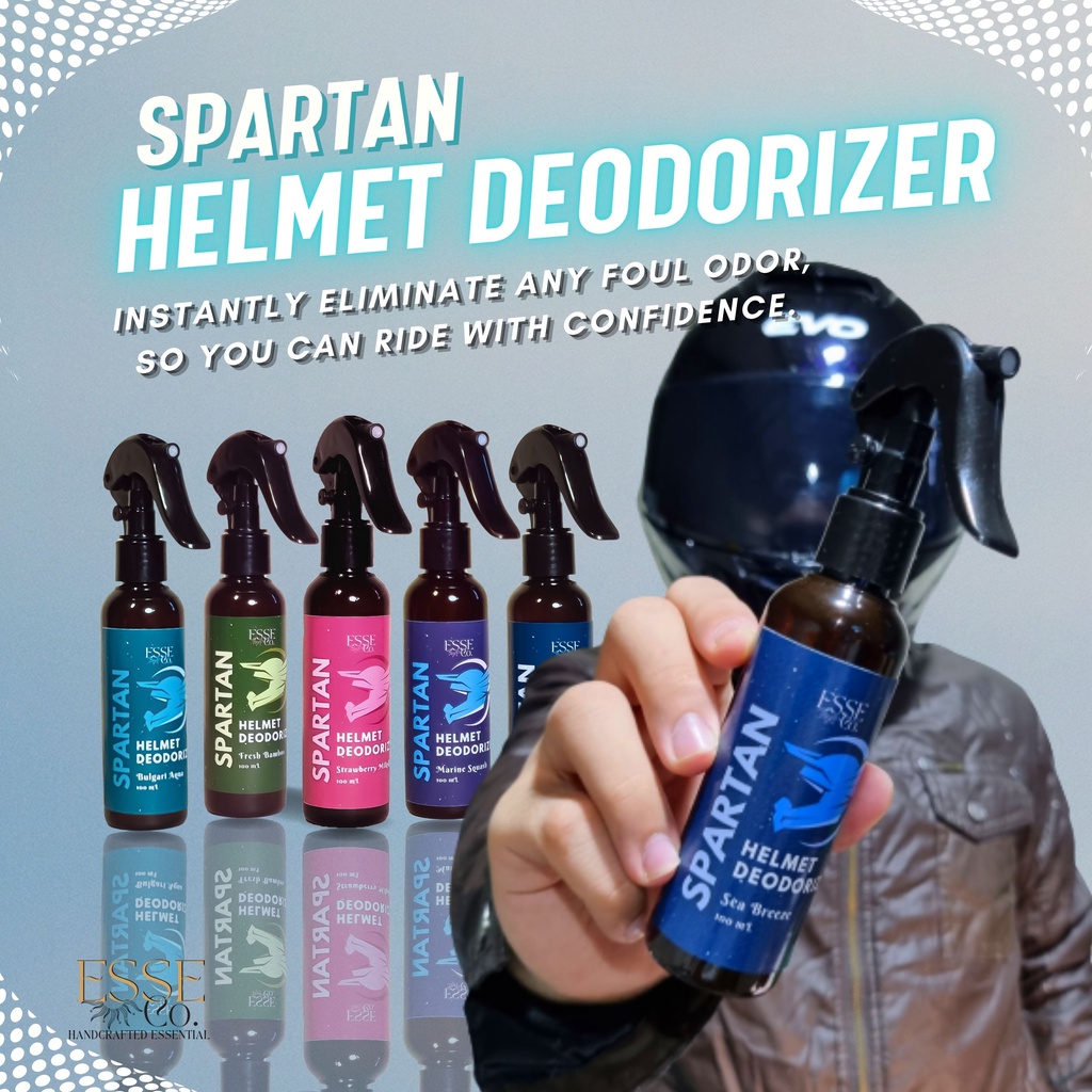HELMET SPRAY | SPARTAN Helmet Deodorizer Spray 100 ML by Esse Co ...
