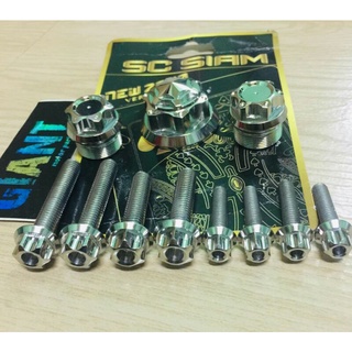 Raider 150 carb and fi Heng Tpost bolts 6pcs | Shopee Philippines