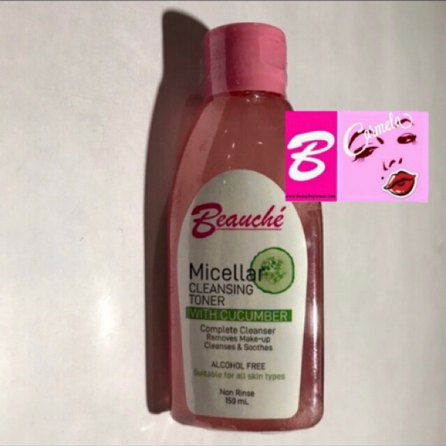 Beauche Micellar Cleansing Toner With Cucumber 150ml | Shopee Philippines