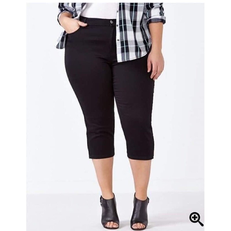 #565 AUGUST big/plus size Maong TOKONG High Waist STRECHABLE | Shopee Philippines